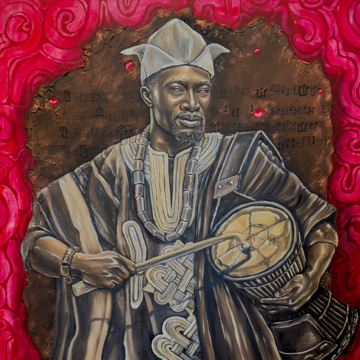 Original African Mythology Paintings | Adeche Atelier Art Collection ...